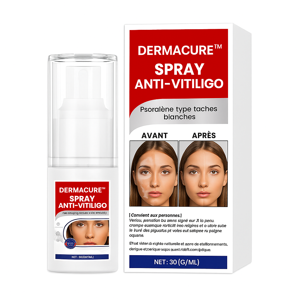 DermaCure™ Spray Anti-Vitiligo | Restaure la couleur naturelle de votr ...