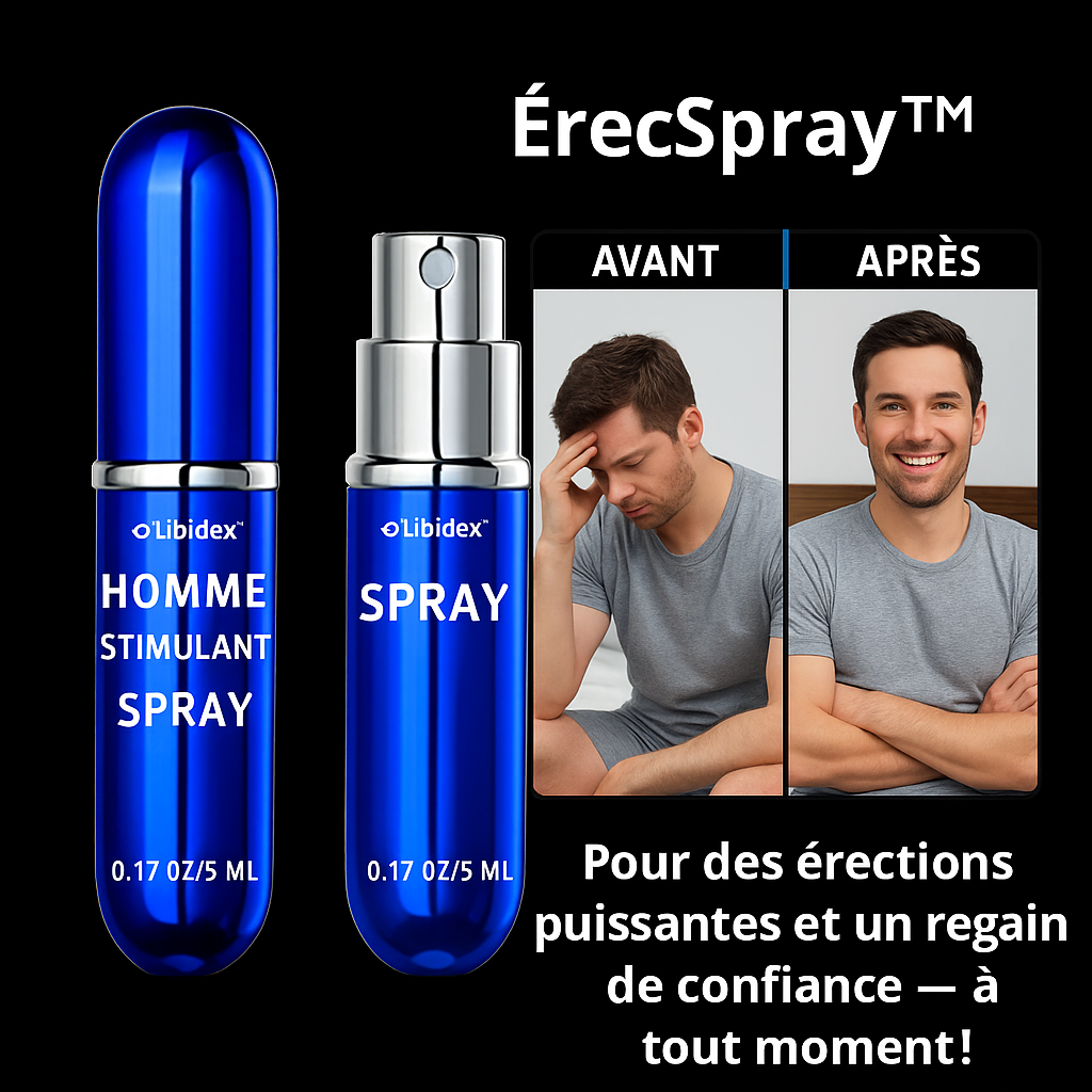 ErecSpray™ Spray Stimulant Masculin | Pour des érections puissantes et ...