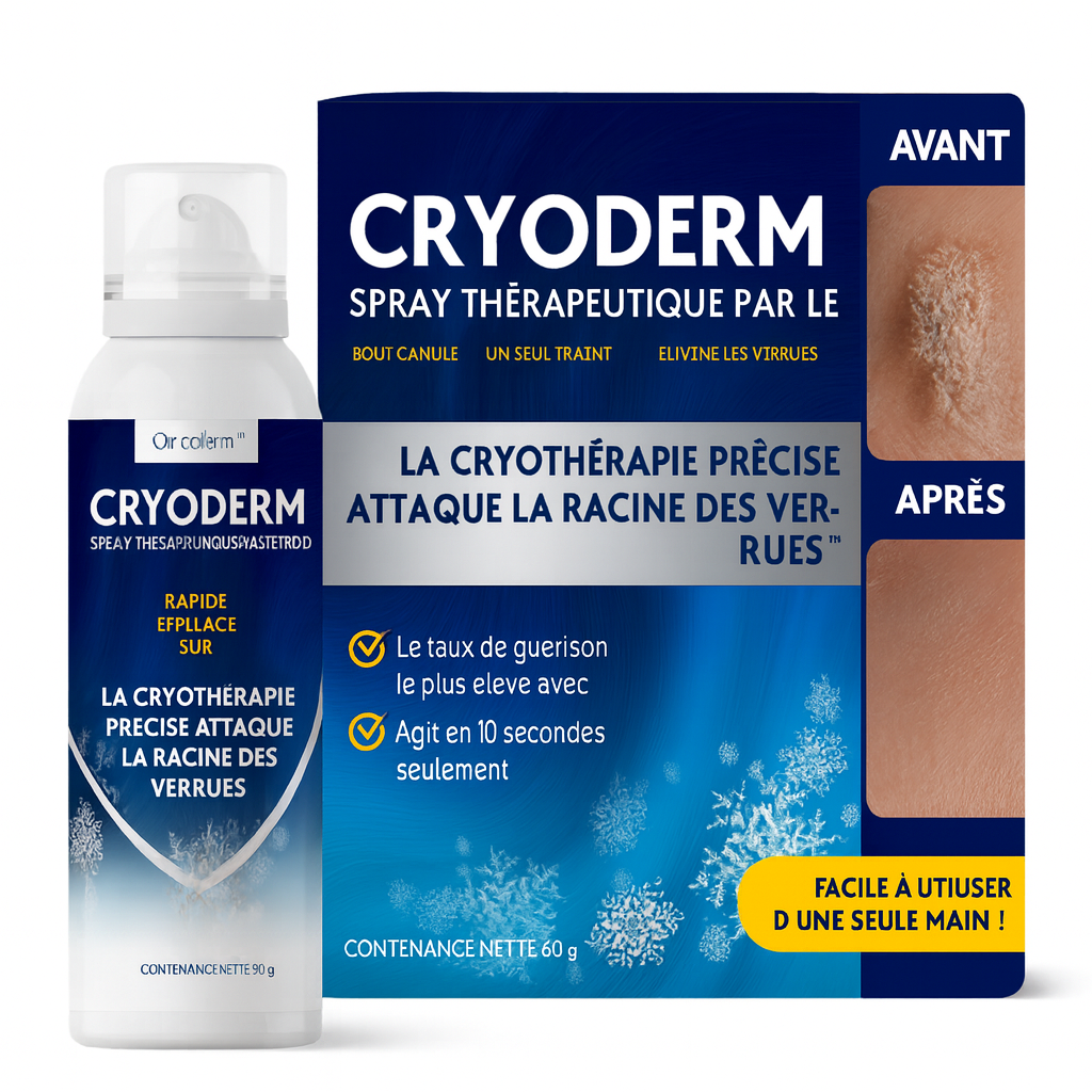 CryoDerm™ Spray Thérapeutique par le Froid | Soulage les Douleurs et I ...
